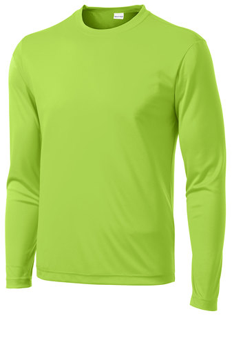 TST350LS Sport Tek Tall Long Sleeve Competitor Tee